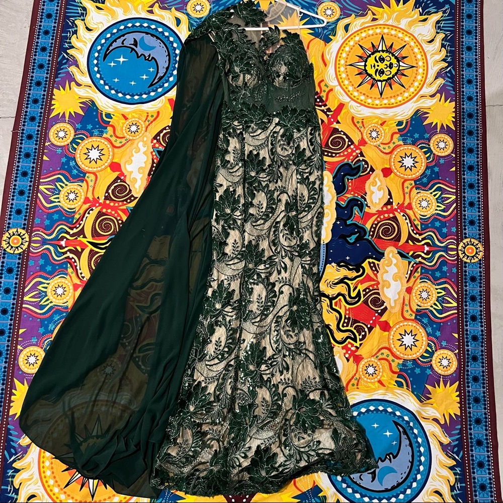 Fidda Designer Ball Gown Prom Dress - Gem